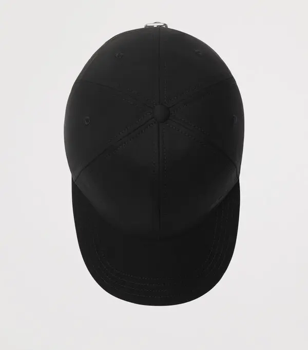 Burberry Gabardine Baseball Cap - Black