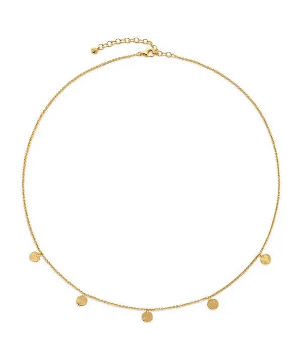 Monica Vinader Vermeil Siren Necklace - Gold