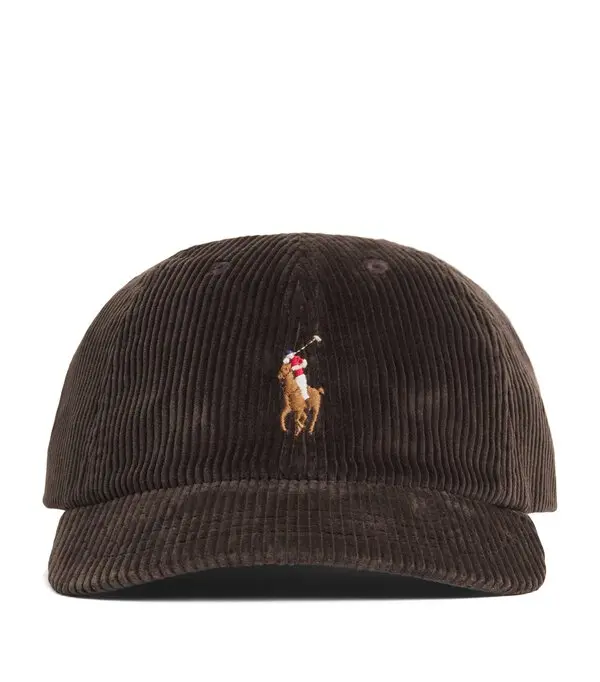 Ralph Lauren Corduroy Cap - Brown