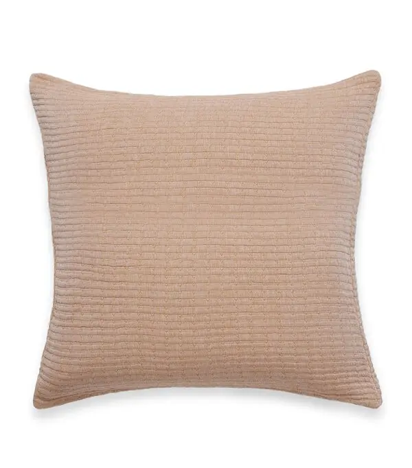 HAMAM Cotton Airply Texture Square Pillowcase - Brown