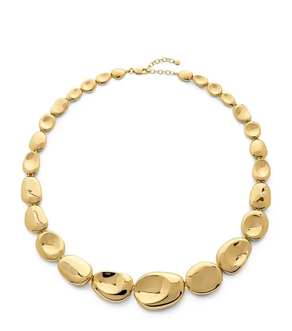 Monica Vinader Vermeil Aria Collar Necklace - Gold
