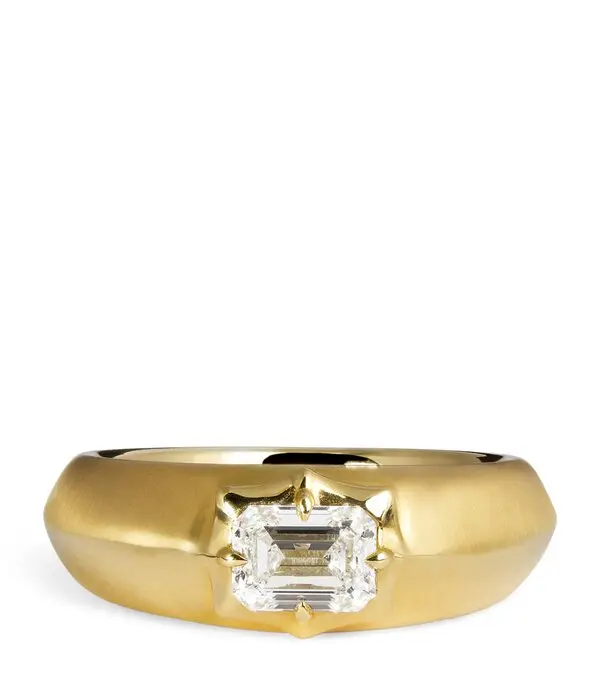 JADE TRAU Frankie Vanguard Ring - Gold