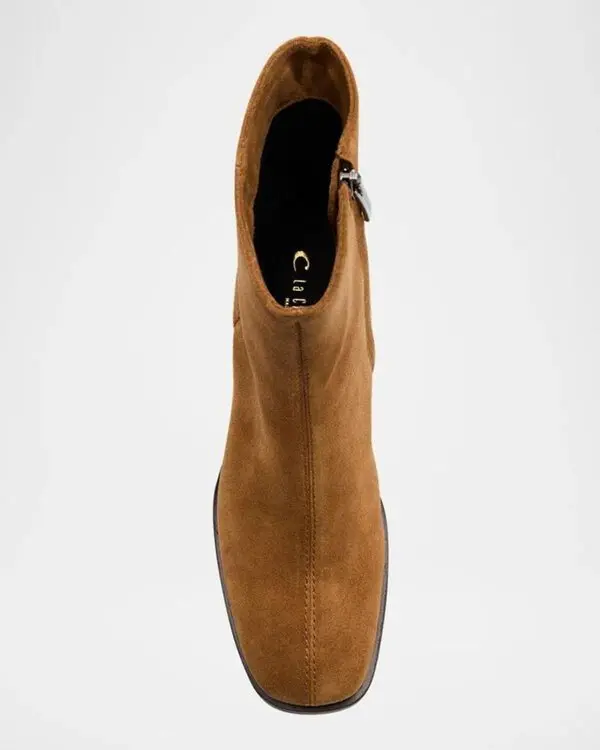 La Canadienne Julie Waterproof Suede Booties