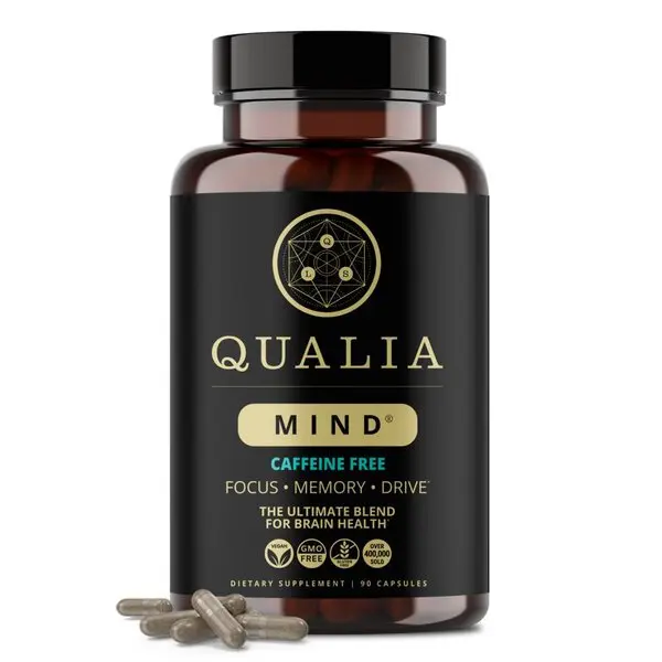 QUALIA Mind Caffeine Free 90 Capsules - One-color