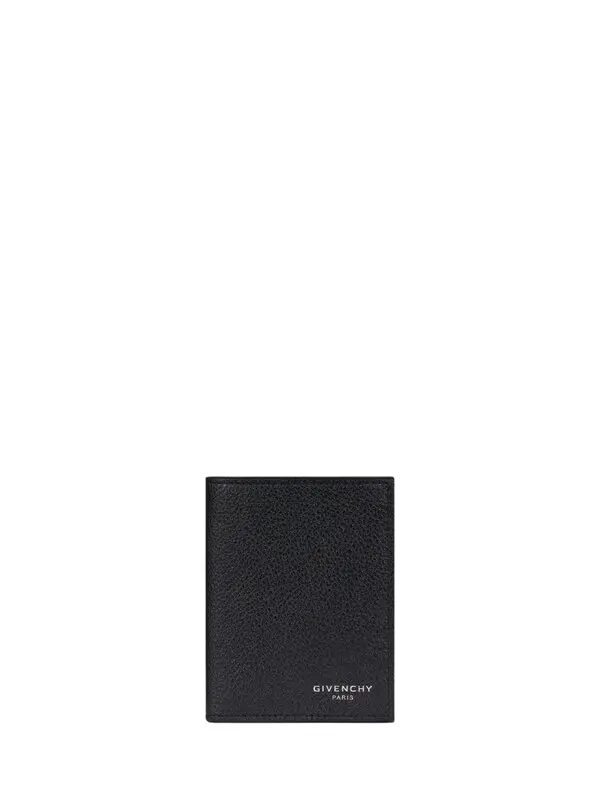 Givenchy Carry Cards In Leather - Black