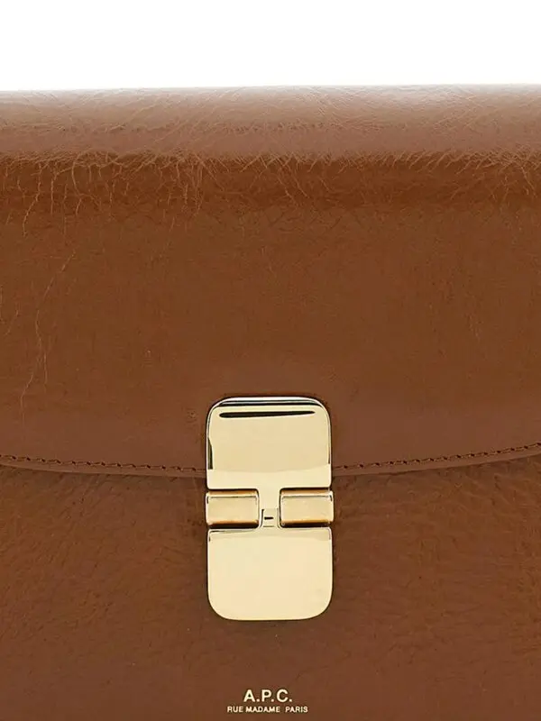 A.p.c. Grace Small Bag - Brown