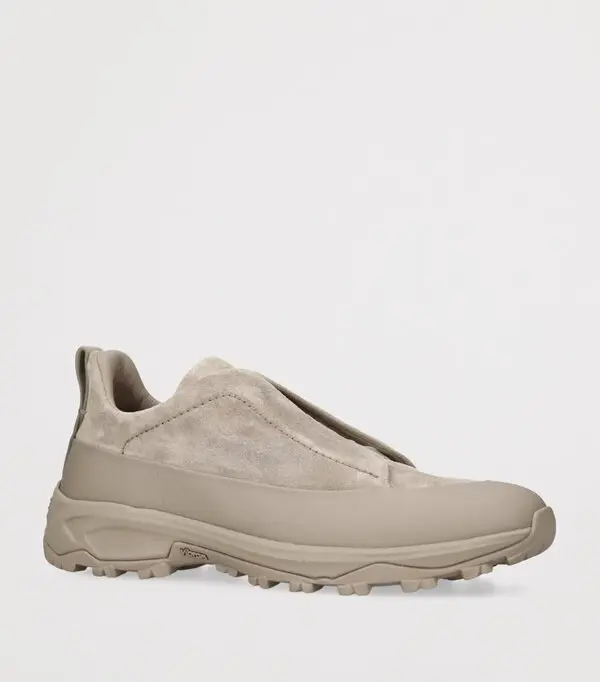 Zegna Suede Monte Sneakers