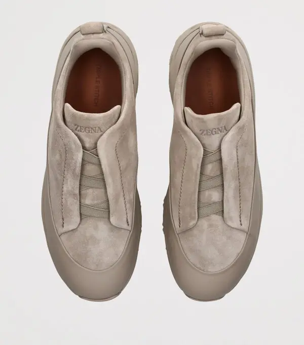 Zegna Suede Monte Sneakers