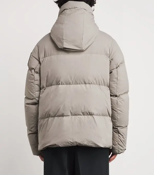 Canada Goose Down Enduraluxe Packable Crofton Puffer Jacket - Beige
