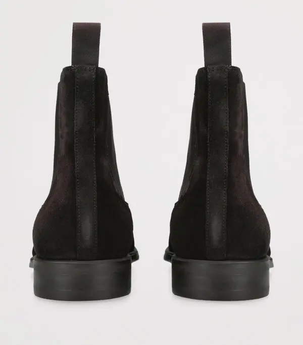 Magnanni Suede Chelsea Boots - Brown
