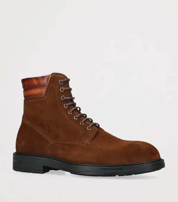 Magnanni Leather Teide Ankle Boots - Beige