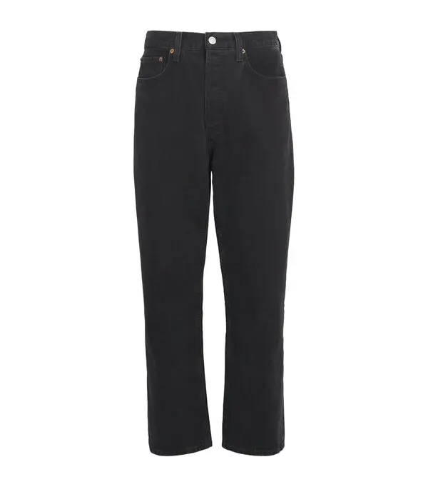 AGOLDE Organic Cotton-blend '90s Loose Jeans - Black