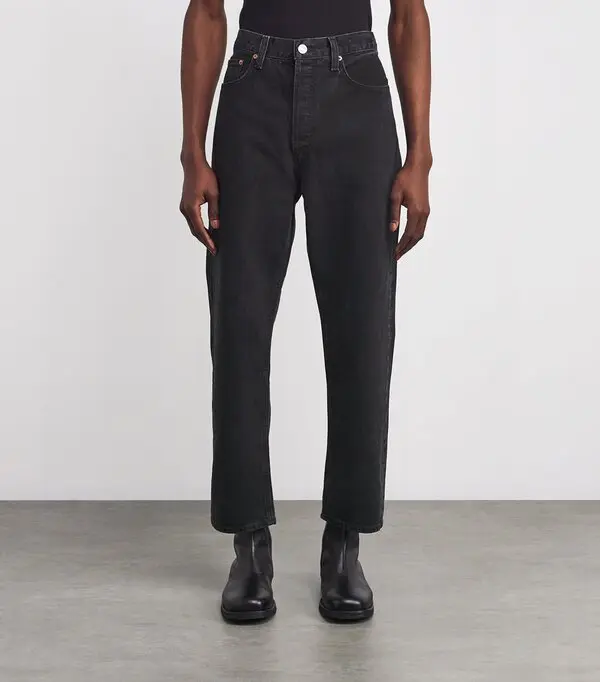 AGOLDE Organic Cotton-blend '90s Loose Jeans - Black