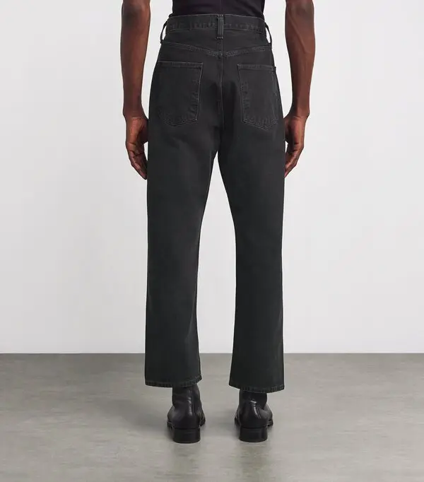 AGOLDE Organic Cotton-blend '90s Loose Jeans - Black