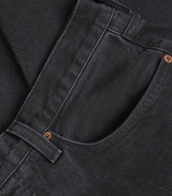 AGOLDE Organic Cotton-blend '90s Loose Jeans - Black