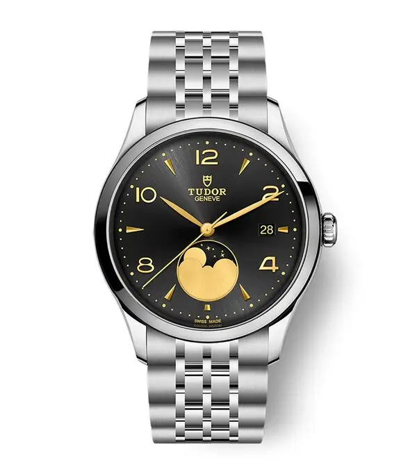 TUDOR 1926 Luna Stainless Steel Watch - Black