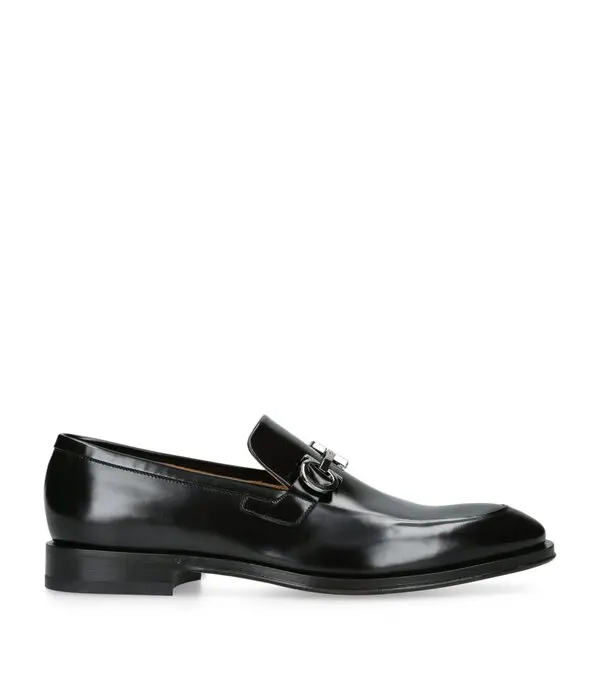 FERRAGAMO Patent Leather Finley Loafers