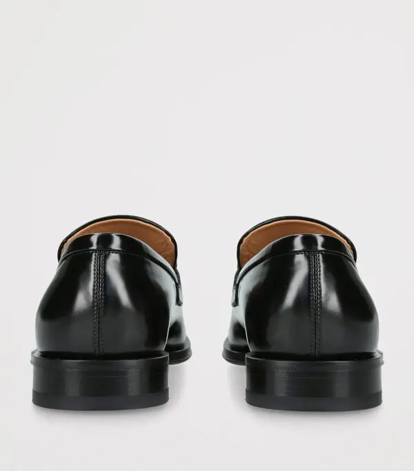 FERRAGAMO Patent Leather Finley Loafers