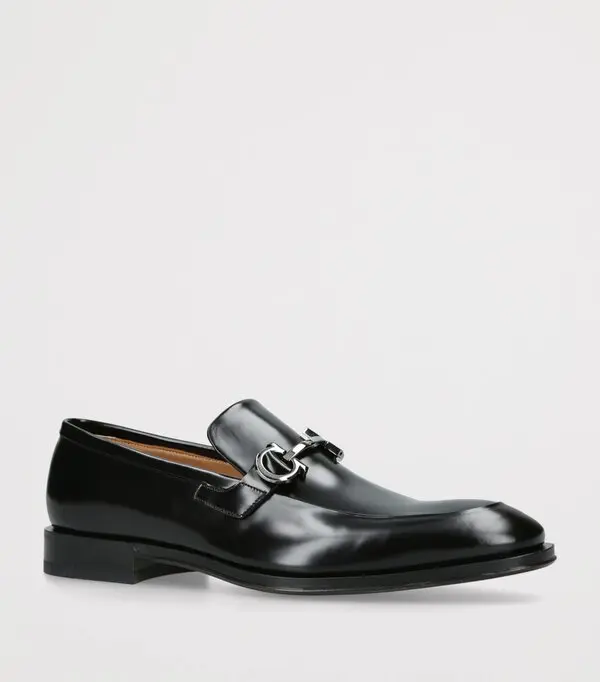 FERRAGAMO Patent Leather Finley Loafers
