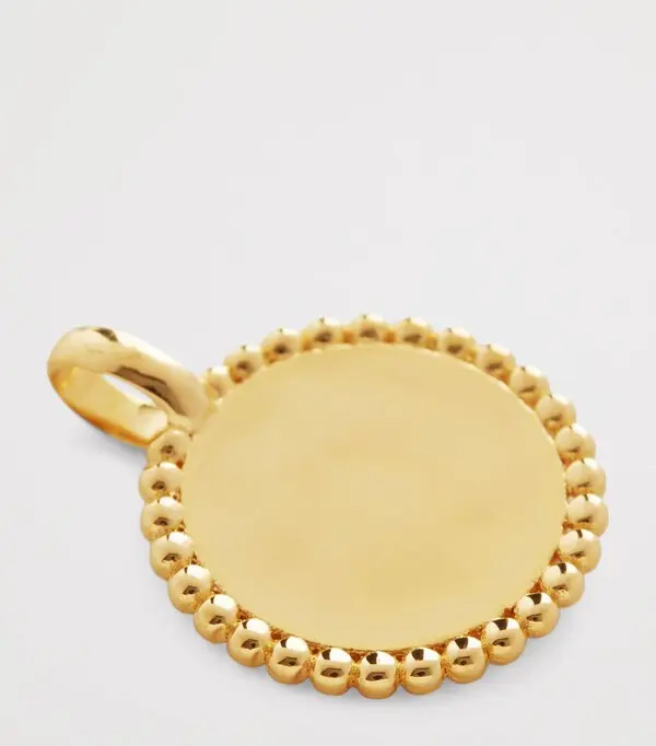 Monica Vinader Vermeil Deia Beaded Pendant