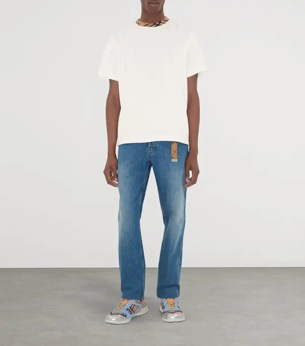 Burberry Slim Fit Jeans - Blue