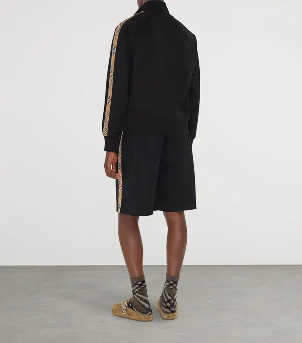 Burberry Check-trim Track Jacket