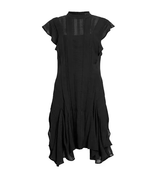 ALLSAINTS Asymmetric Fleur Dress