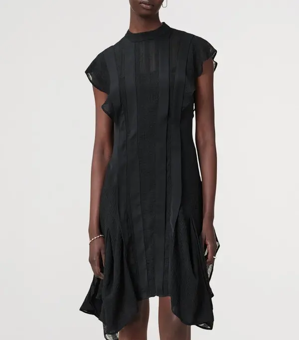 ALLSAINTS Asymmetric Fleur Dress