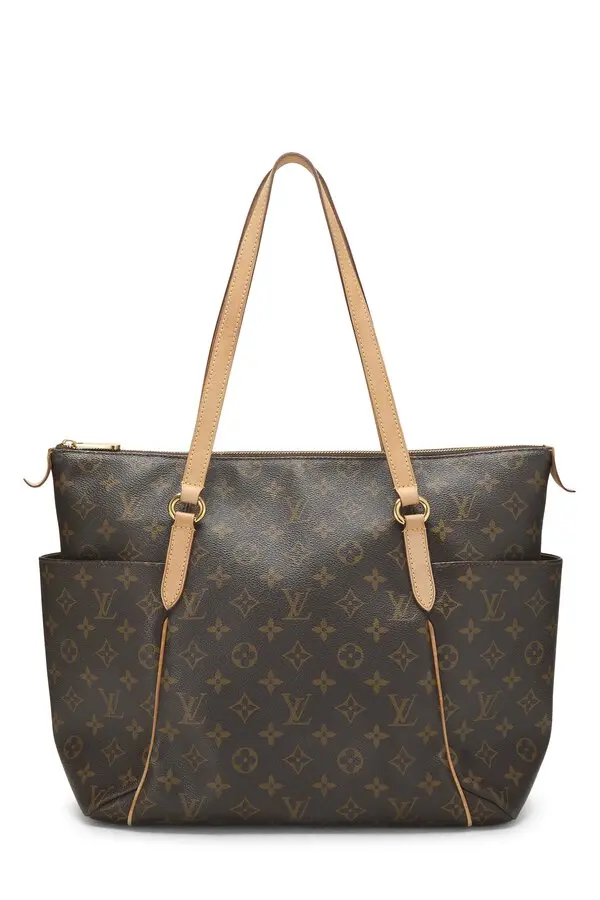 LOUIS VUITTON Monogram Totally Tote Bag - Brown