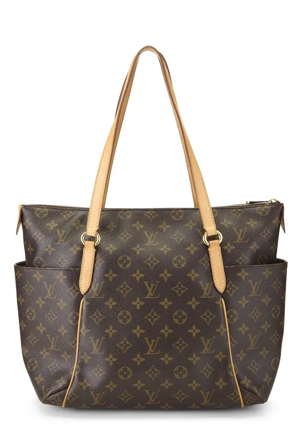LOUIS VUITTON Monogram Totally Tote Bag - Brown