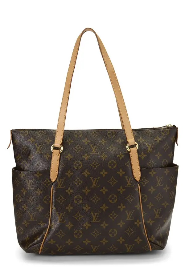 LOUIS VUITTON Monogram Totally Tote Bag - Brown