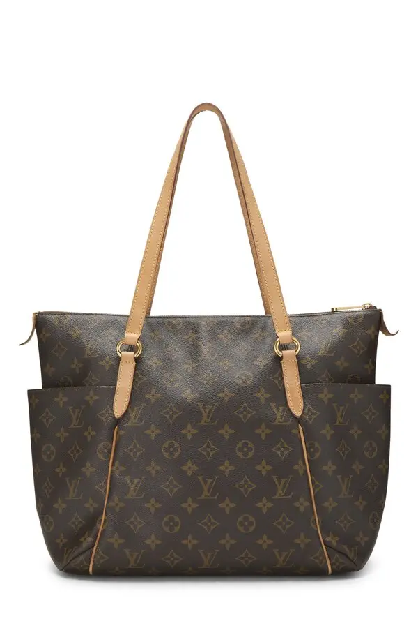 LOUIS VUITTON Monogram Totally Tote Bag - Brown
