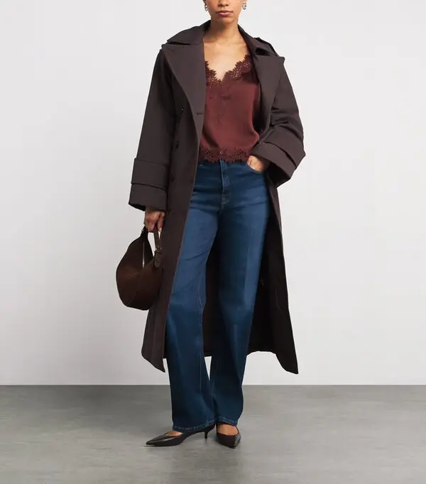 Good American Soft Tech Good True Straight Leg Jeans