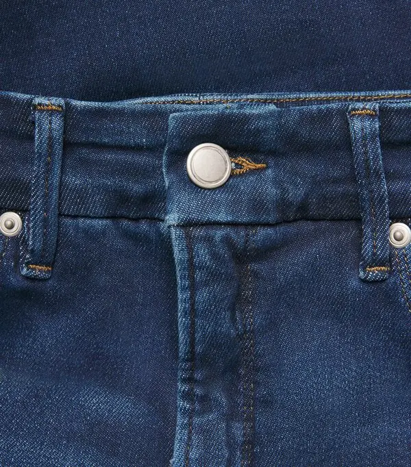 Good American Soft Tech Good True Straight Leg Jeans