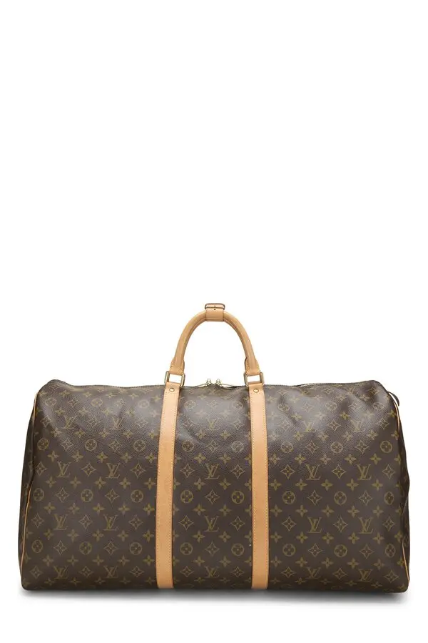 LOUIS VUITTON Monogram Keepall 60 - Brown