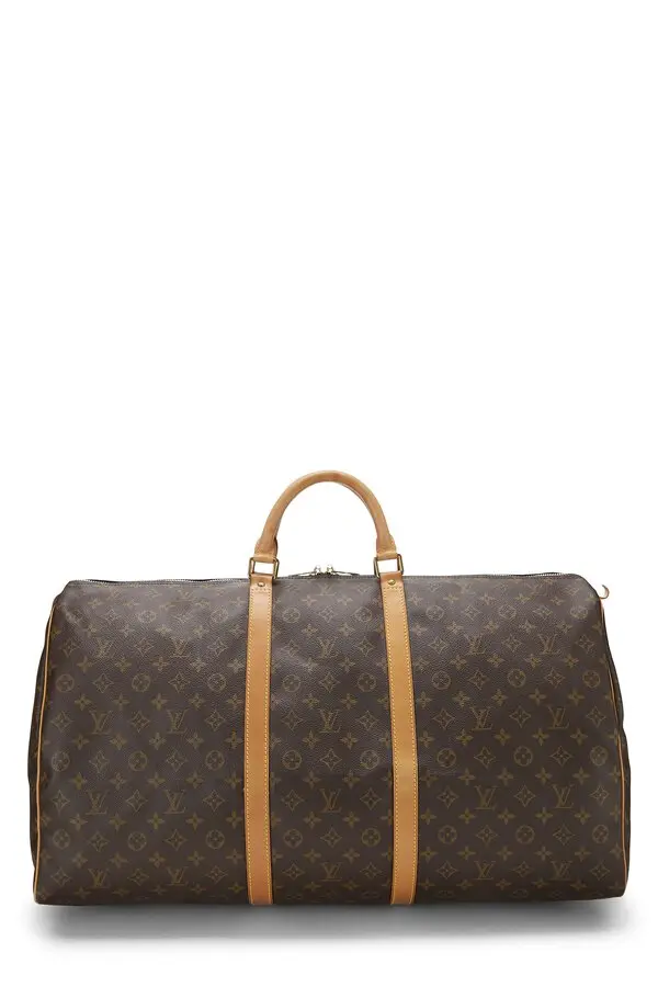 LOUIS VUITTON Monogram Keepall 60 - Brown