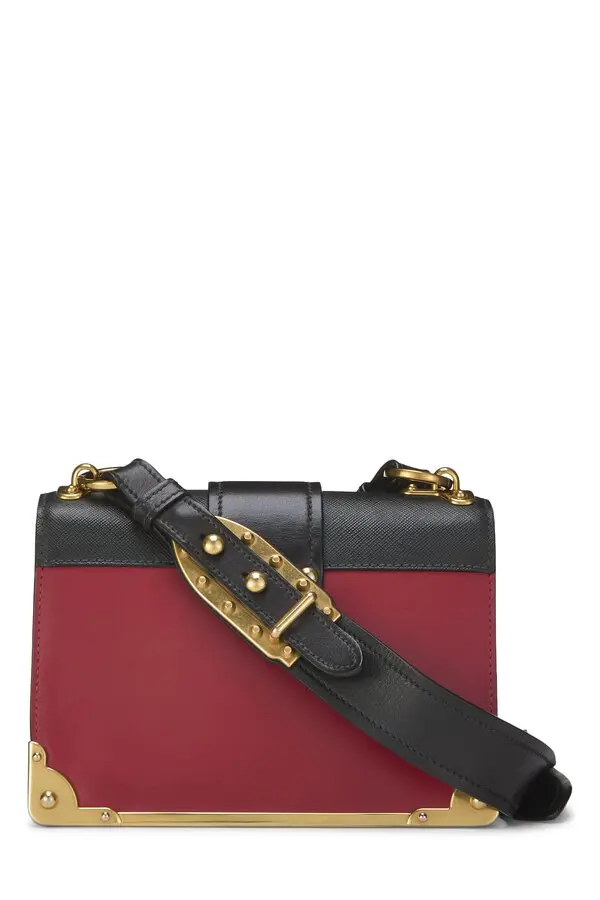Prada Cahier Crossbody Bag - Red