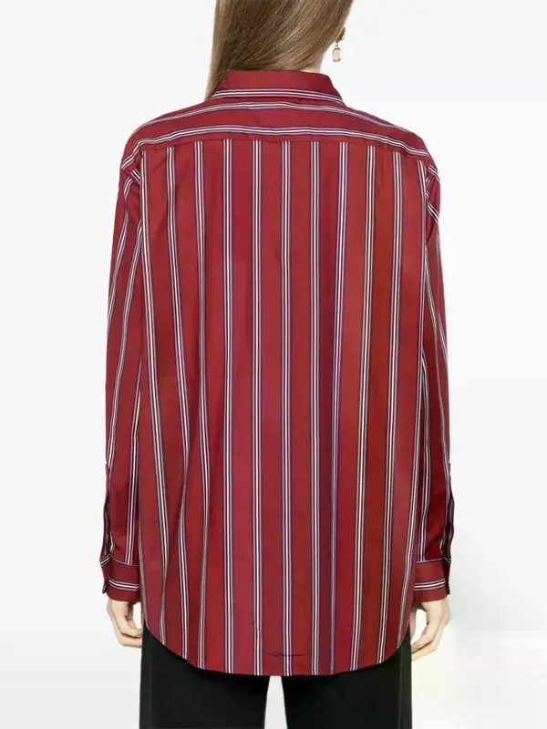 REFORMATION Eli Striped Shirt