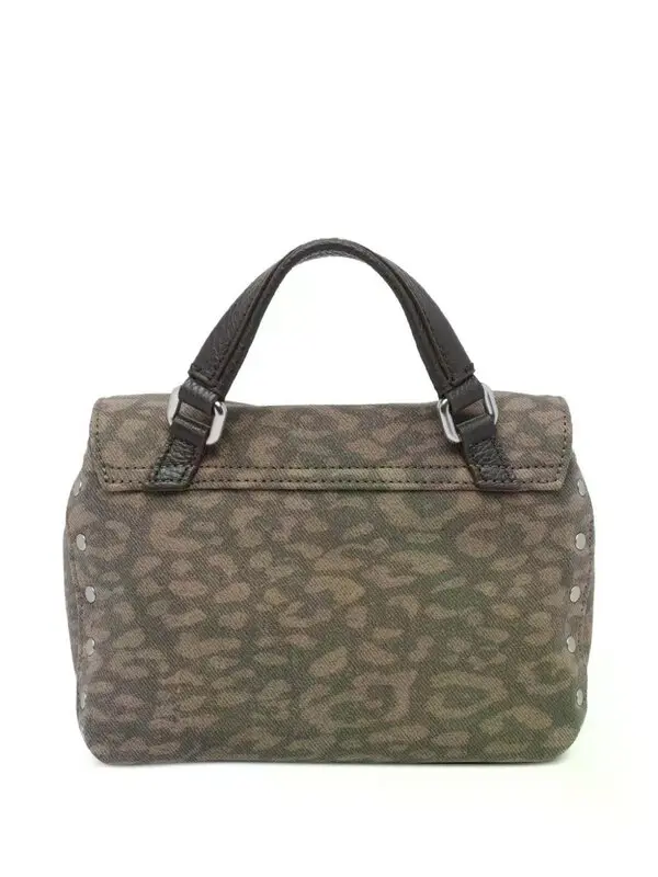 ZANELLATO Mini Postina Animal-print Tote Bag