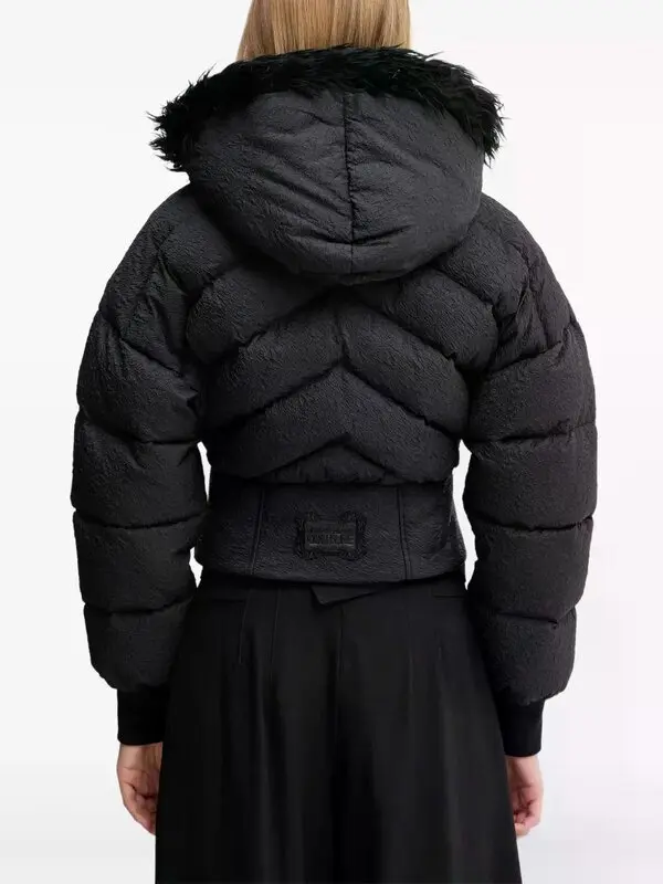 Versace Crinkled Puffer Jacket