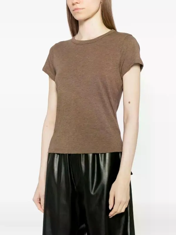 REFORMATION Max T-shirt - Brown