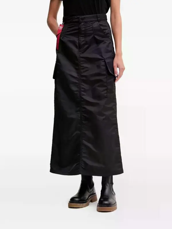 Alpha Industries Cargo-pocket Maxi Skirt
