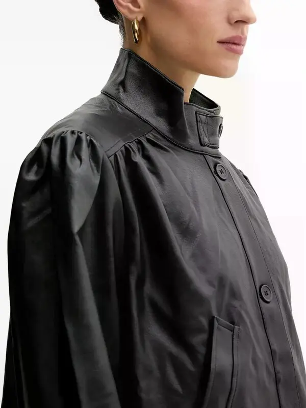 Bardot Clements Faux-leather Jacket - Black