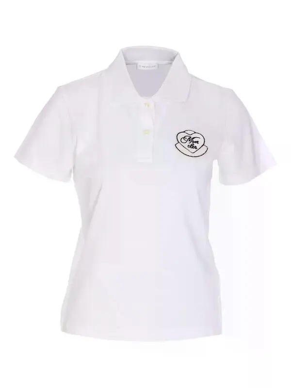 Moncler Logo-patch Polo Shirt