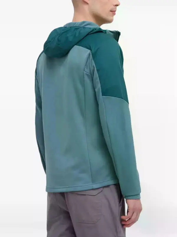 JACK WOLFSKIN Hooded Zip-front Performance Jacket