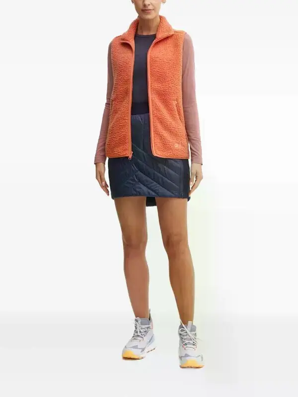 JACK WOLFSKIN Logo-embroidered Fleece Vest