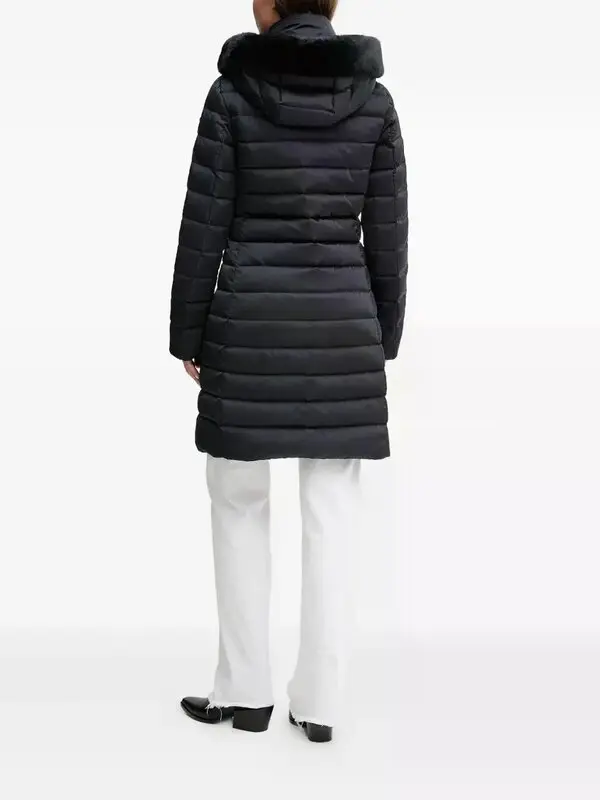 Geox Hooded Quilted Coat