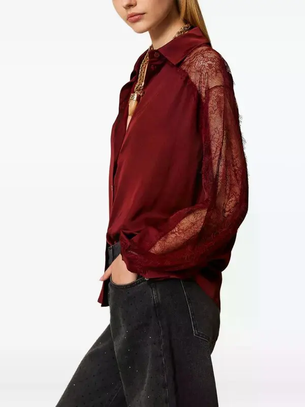 TWINSET Lace-detail Shirt