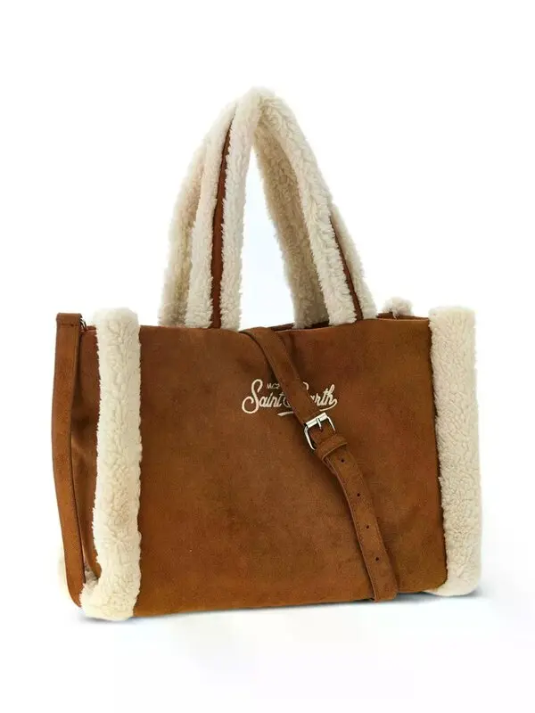MC2 SAINT BARTH Colette Shearling-lined Tote Bag
