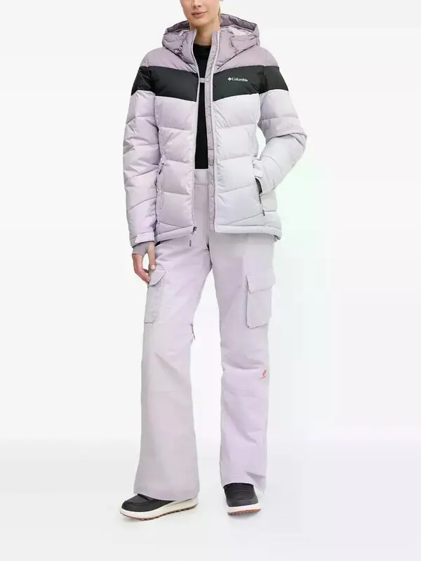 Buy Columbia Hooded Puffer Jacket - Purple At 24% Off | Editorialist